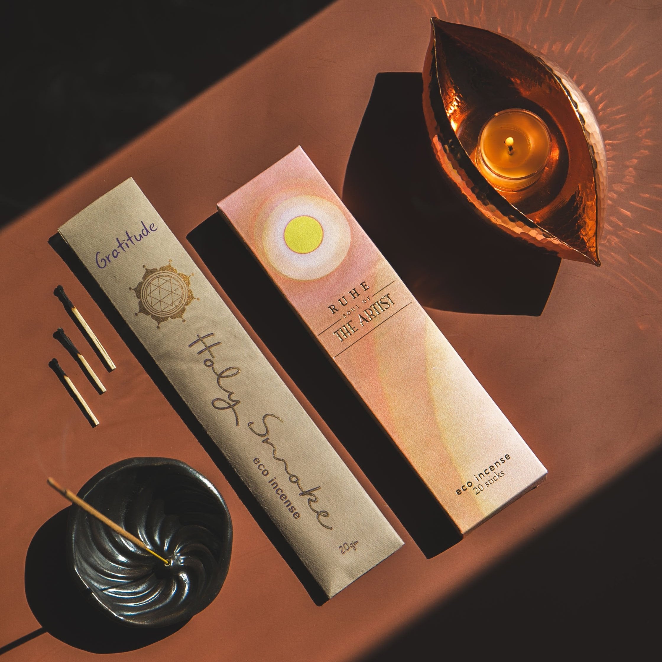 LUSTROUS ~ Ready Set Altar. Gift Set – Holy Smoke Eco Incense